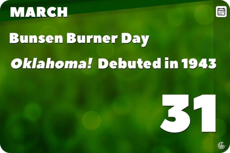 March 31 in Pop Culture History