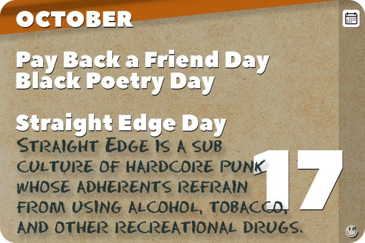 October 17 in Pop Culture History