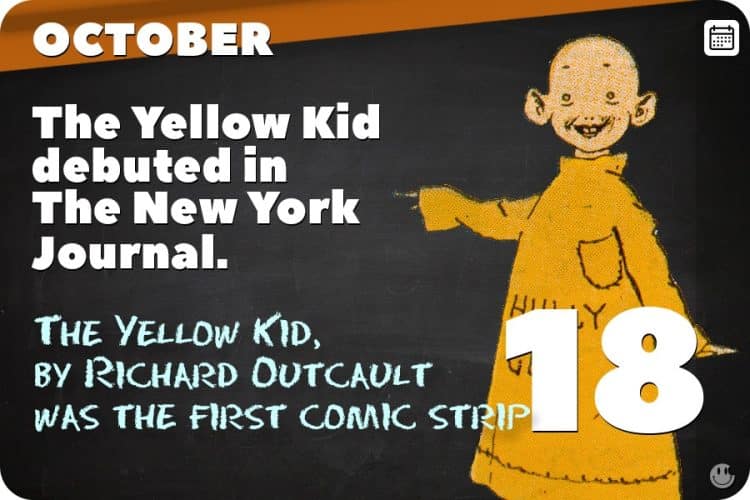 October 18 in Pop Culture History