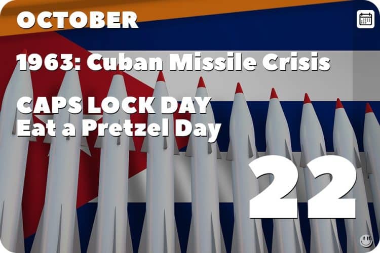 October 22 in Pop Culture History