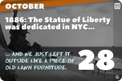 October 1 in Pop Culture History