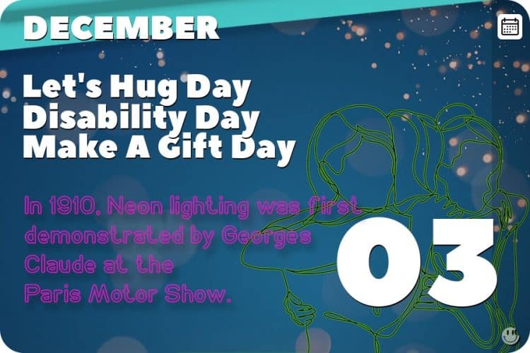 December 3 in Pop Culture History